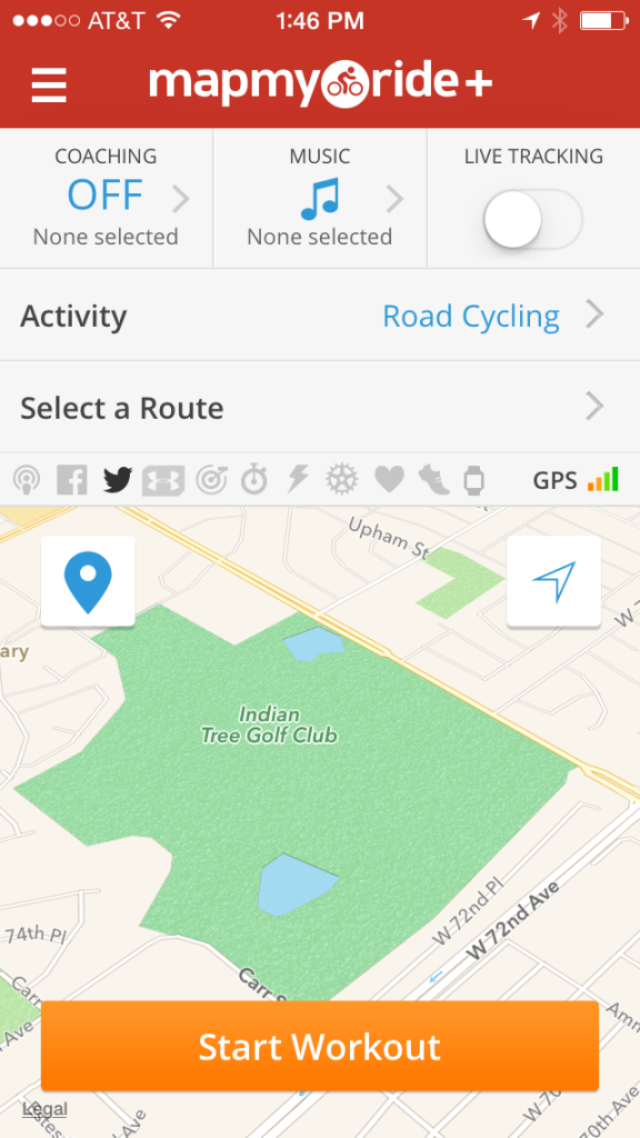 Map My Ride iOS App - Cyclizing