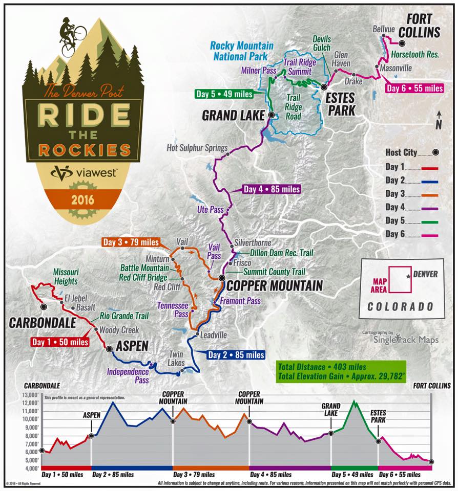 The 2016 Ride The Rockies Route has been Announced! - Cyclizing